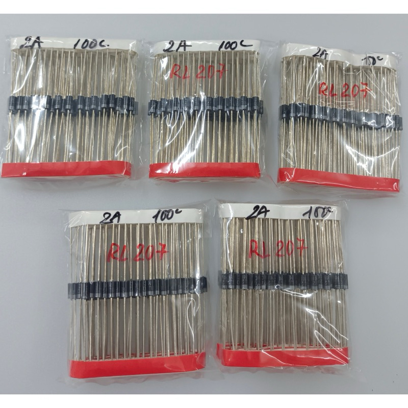 Combo 100 Diode Điốt LR 207 ( 2A ) | Shopee Việt Nam