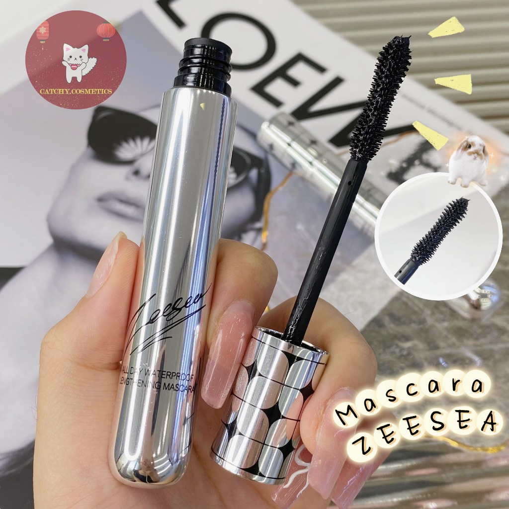 [ZEESEA] Mascara ZEESEA Vỏ Bạc Caro Chống Thấm nước Giúp Cong Mi Và Dày Mi | Shopee Việt Nam