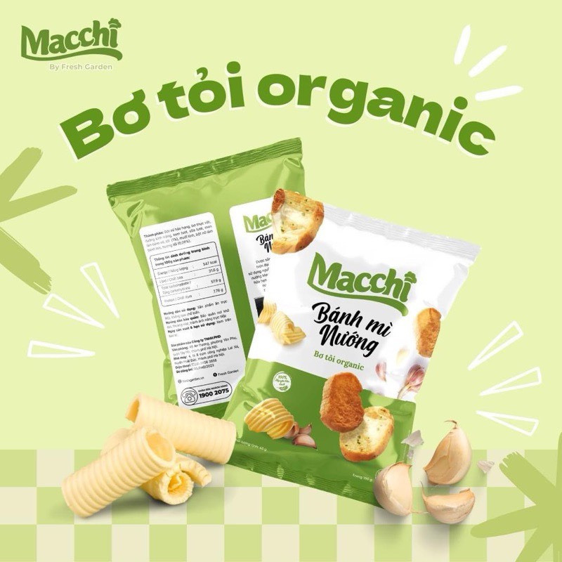Bánh mì nướng Macchi gói 45g | Shopee Việt Nam