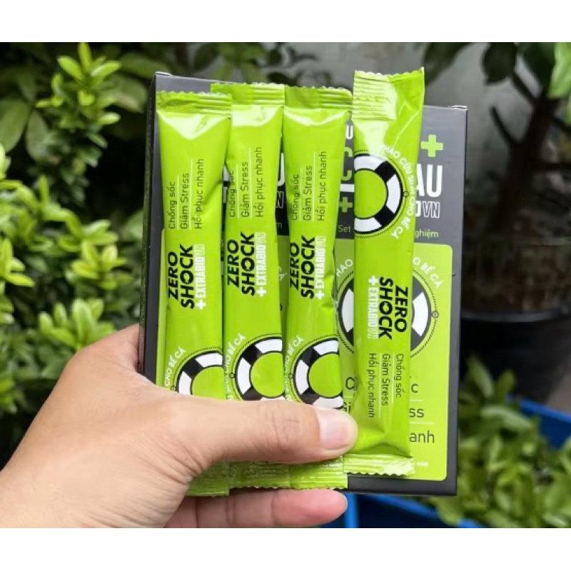 Zero Shock – Chống sốc và giảm Stress cá cảnh- 4 TÉP 10ML/HỘP | Shopee ...