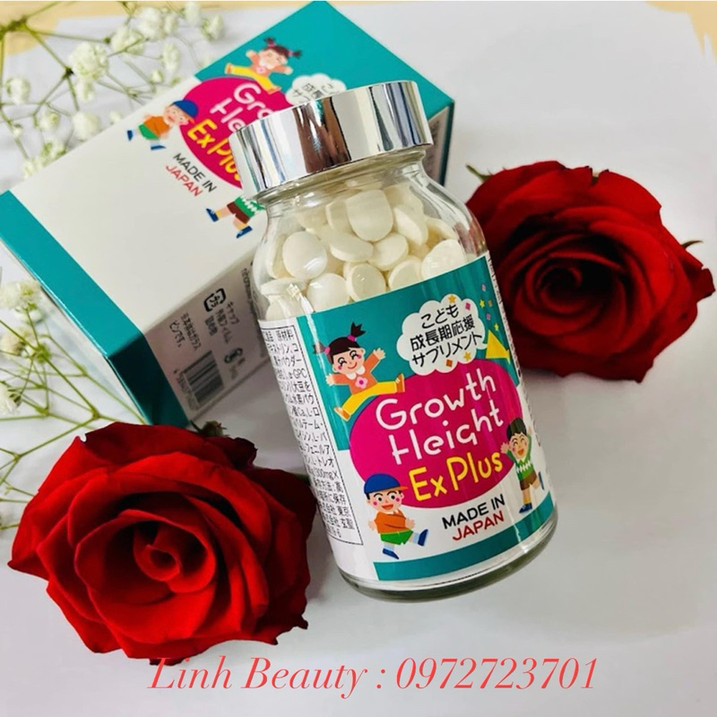 Viên uống Tăng chiều cao Growth Height EX Plus của Nhật 1 hộp 300v mẫu ...