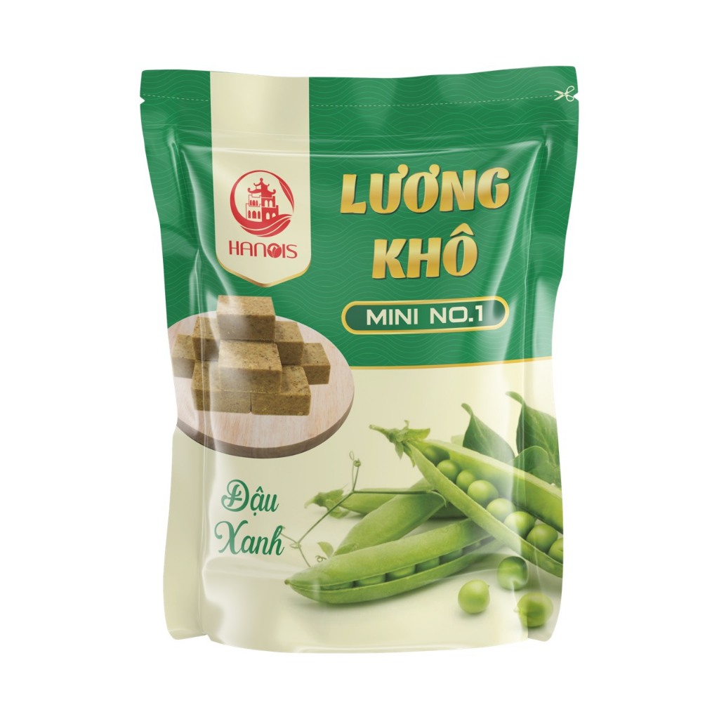 Lương khô Mini healthy Hanoifood sản xuất tại việt nam với nhiều vị bổ sung năng lượng túi 168g ...