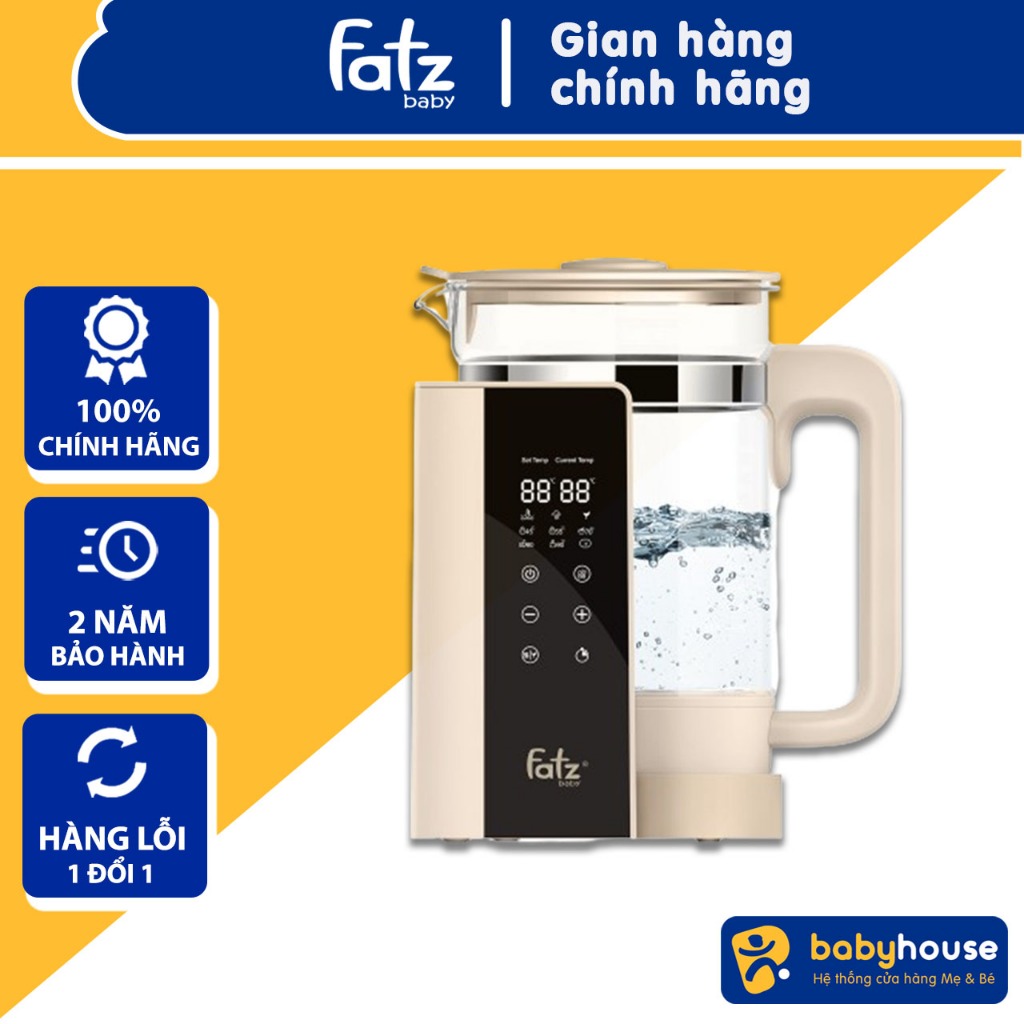 Máy đun nước và hâm nước pha sữa điện tử Fatz Baby Quickpro 1 FB3511BT ...