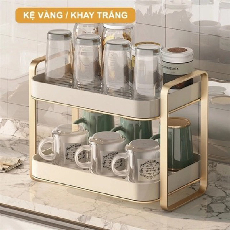Kệ Úp Chén, Ly 2 Tầng Đa Năng | Shopee Việt Nam