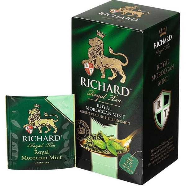 Trà Richard bạc hà Royal Moroccan Mint túi lọc 25 gói 50g | Shopee Việt Nam