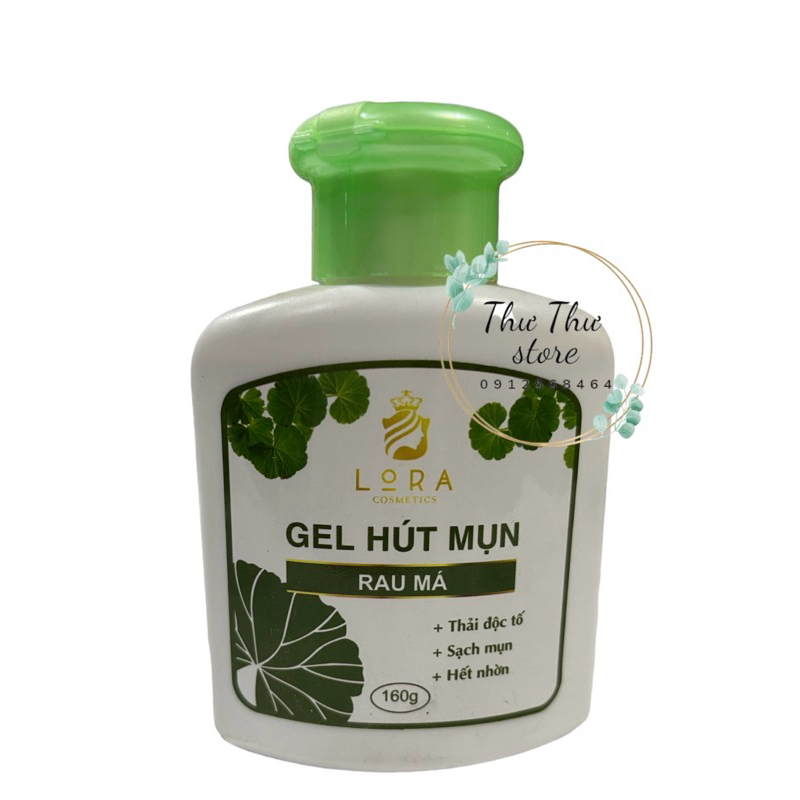 Gel Hút Mụn Lora Rau Má Lột Sạch Mụn Đầu Đen Mụn Cám | Shopee Việt Nam