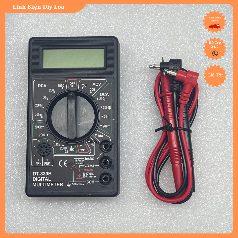 Đồng hồ đô điện DT830B DIGITAL MULTIMETER | Shopee Việt Nam
