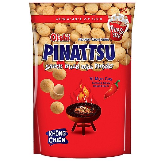 Thùng 20 gói đậu phộng tân tân oishi pinattsu đủ vị 85g | Shopee Việt Nam