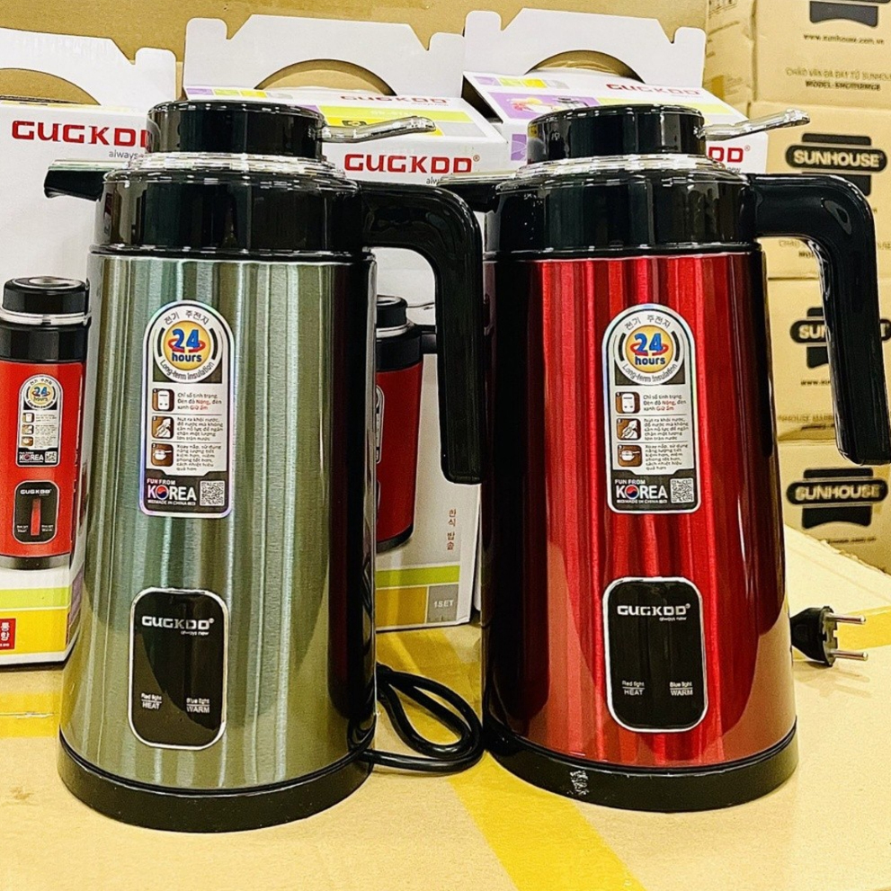Ấm siêu tốc CUCKOO giữ nhiệt GD-ST21, Bình siêu tốc cao cấp dung tích 3 lít đun nước giữ nhiệt ...
