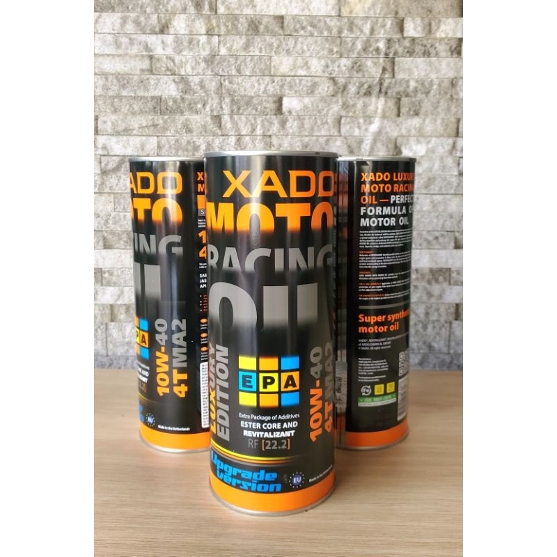 Xado Racing 10w40 RF 22.2 nhớt cao cấp cho xe số, xe côn tay, xe phân ...