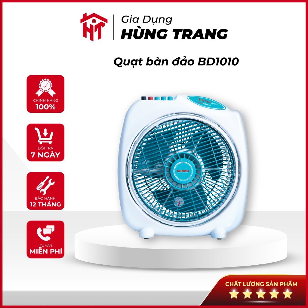 Quạt bàn đảo Senko cao cấp BD230, BD1010, BD1012 - Hàng chính hãng ...