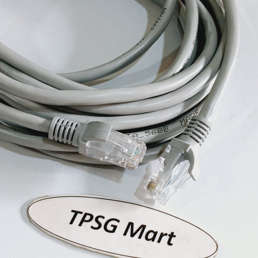 Cáp mạng dài 5M / 10M / 15M / 20M / 25M / 30M (UTP CAT 5 / 5E 2 đầu sẳn RJ45) | Shopee Việt Nam