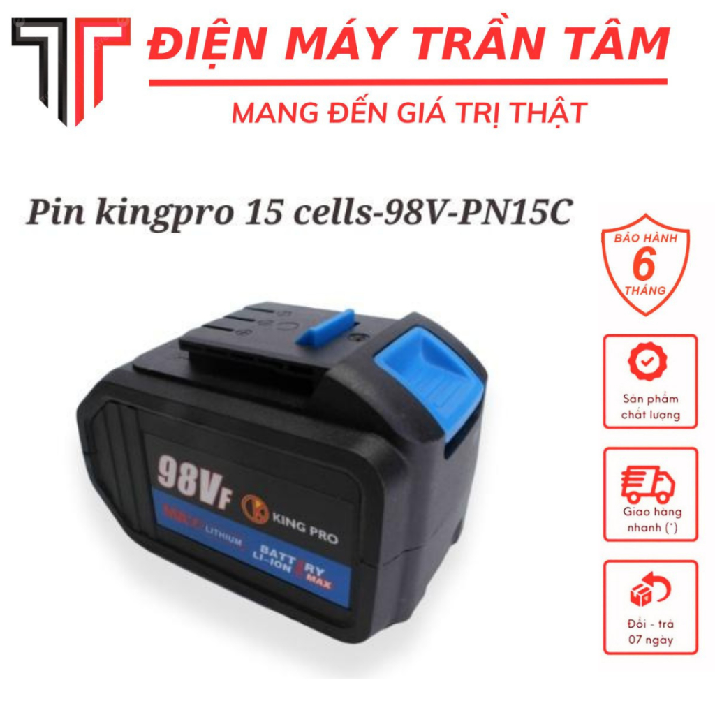 Pin kingpro 15 cells-98V-PN15C_Chính Hãng | Shopee Việt Nam