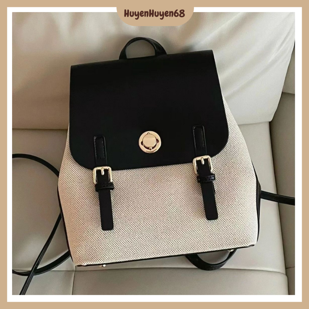 Balo nữ đa năng phong cách Retro Nhật Bản, balo sang chảnh sức chứa lớn ...