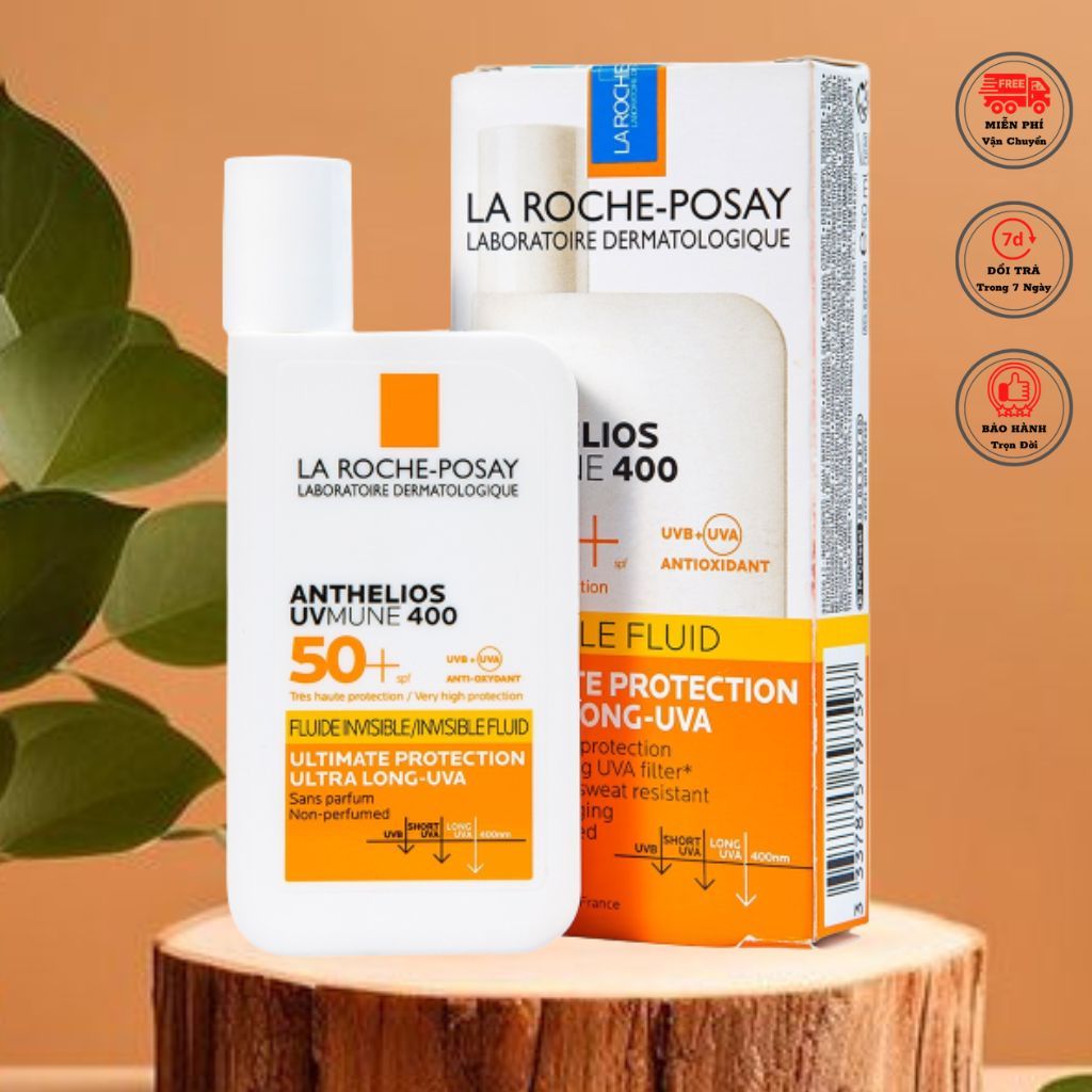 Kem Chống Nắng Cho Mặt Dạng Sữa Lỏng Nhẹ Không Nhờn Rít La Roche Posay