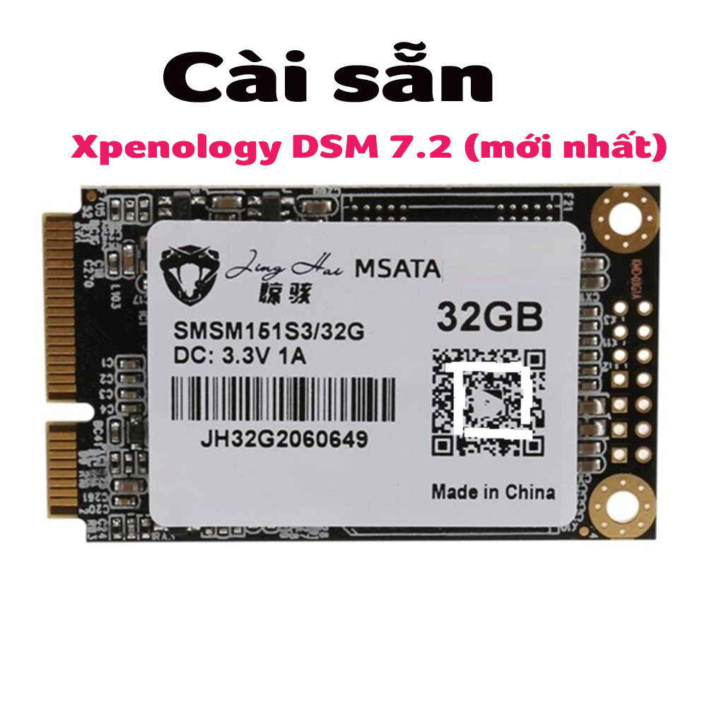 Ổ cứng SSD msata/ USB DOM 16G, 32G, 64G, đã cài sẵn Xpenology DSM 6.2, 7.2 (mới nhất) | Shopee ...