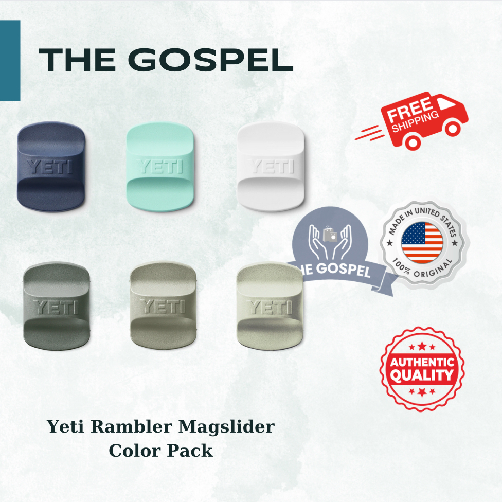 Yeti Rambler Magslider Color Pack - Set nắp nam châm ly Yeti | Shopee ...