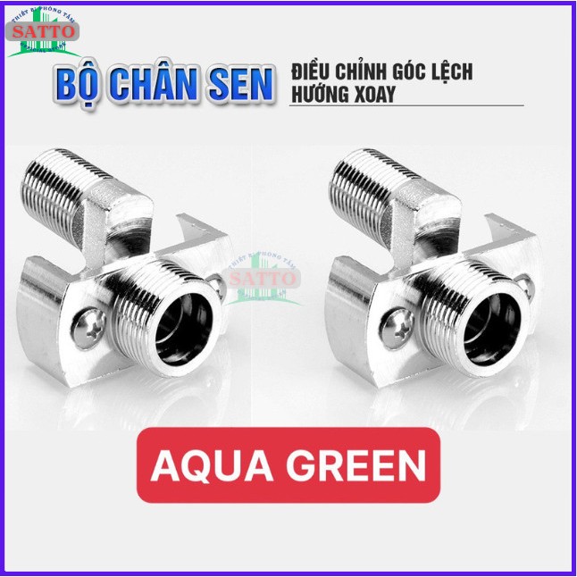 Chân sen điều chỉnh góc lệch, hướng xoay loại Dài - Chân sen cong phòng ...