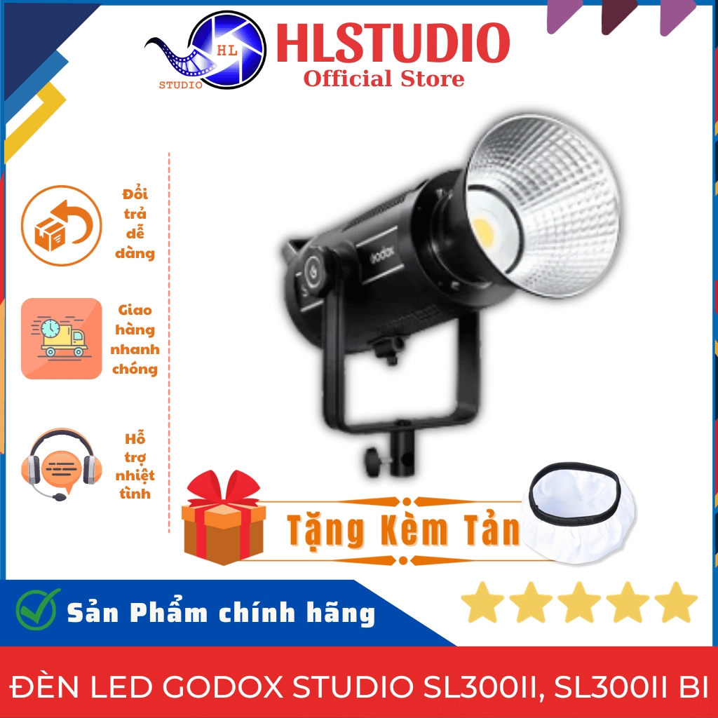 Đèn Led Godox SL300II, SL300II Bi - Đèn Led Quay Phim Chụp Ảnh Chuyên ...