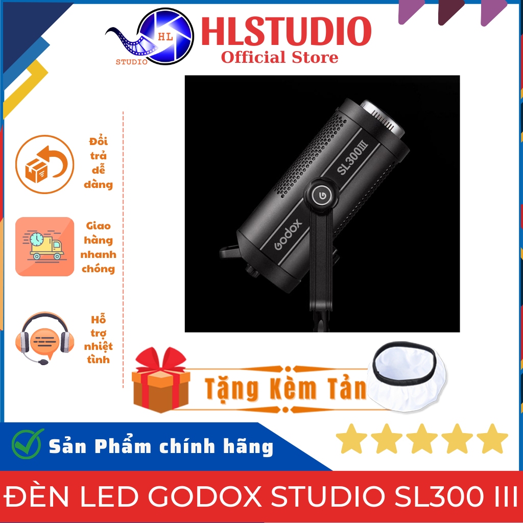 Đèn Led Godox SL300 II, SL300II Bi, SL300 III, SL300III Bi - Chuyên ...