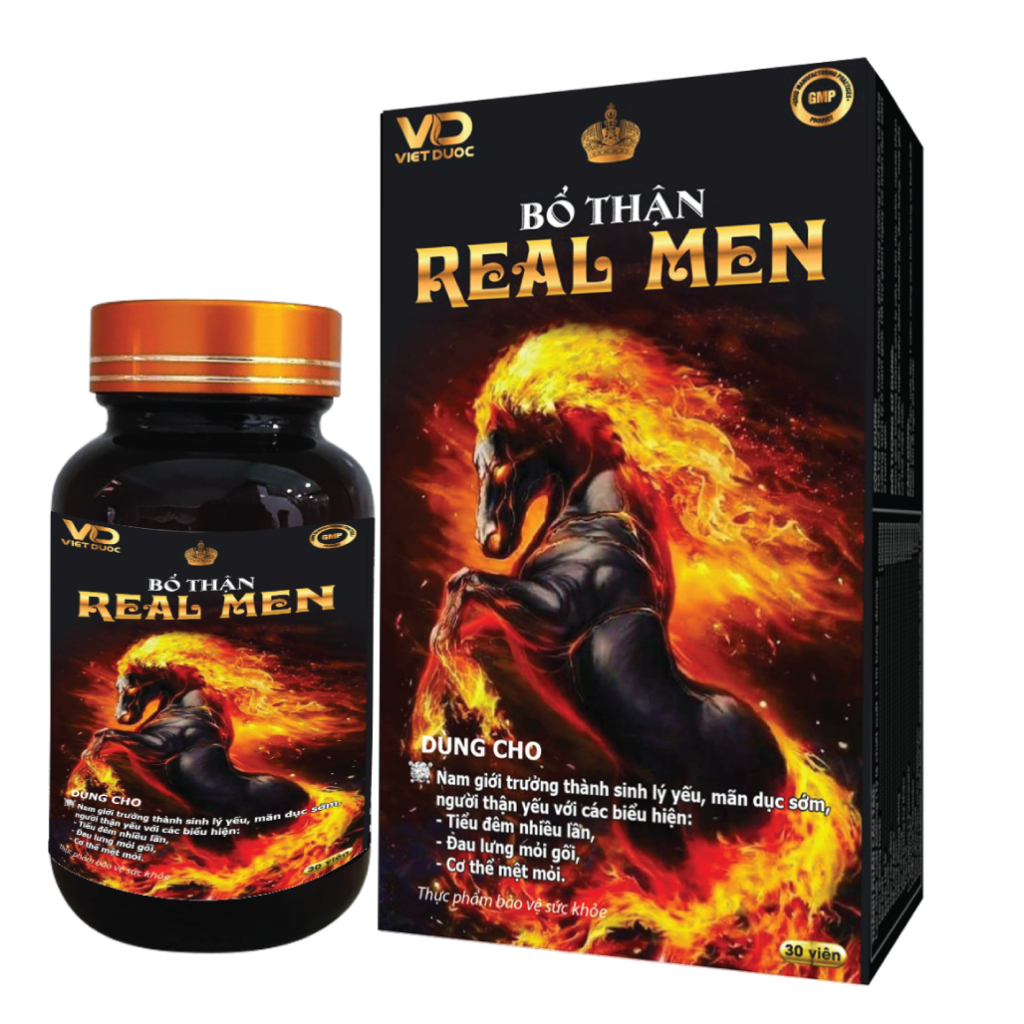 Viên Uống Bổ Thận RealMen | Shopee Việt Nam