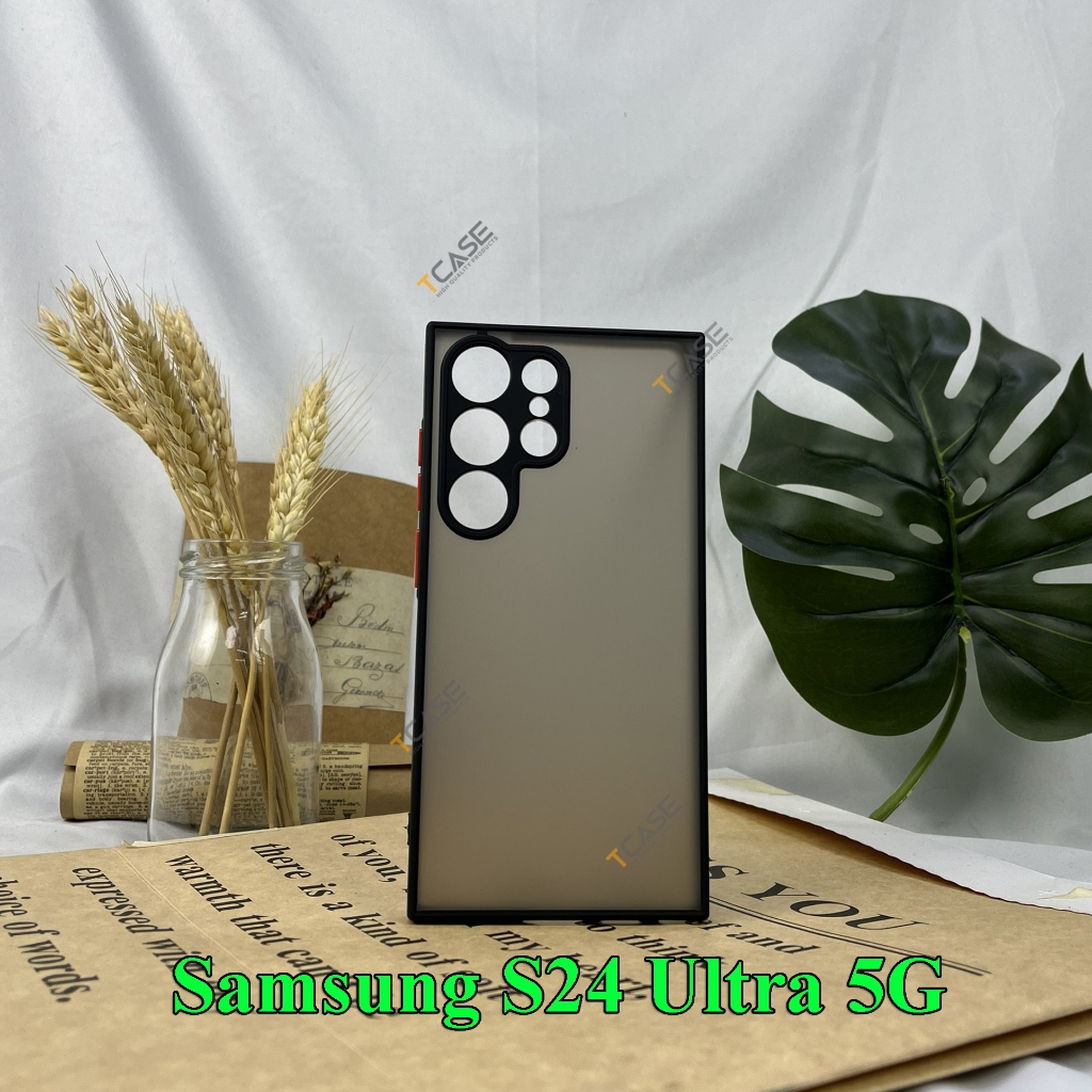 Ốp lưng Samsung Galaxy S22, S22 Plus, S22 Ultra, S23, S24 Ultra, S23 FE - Ốp Basic nhám chống ...