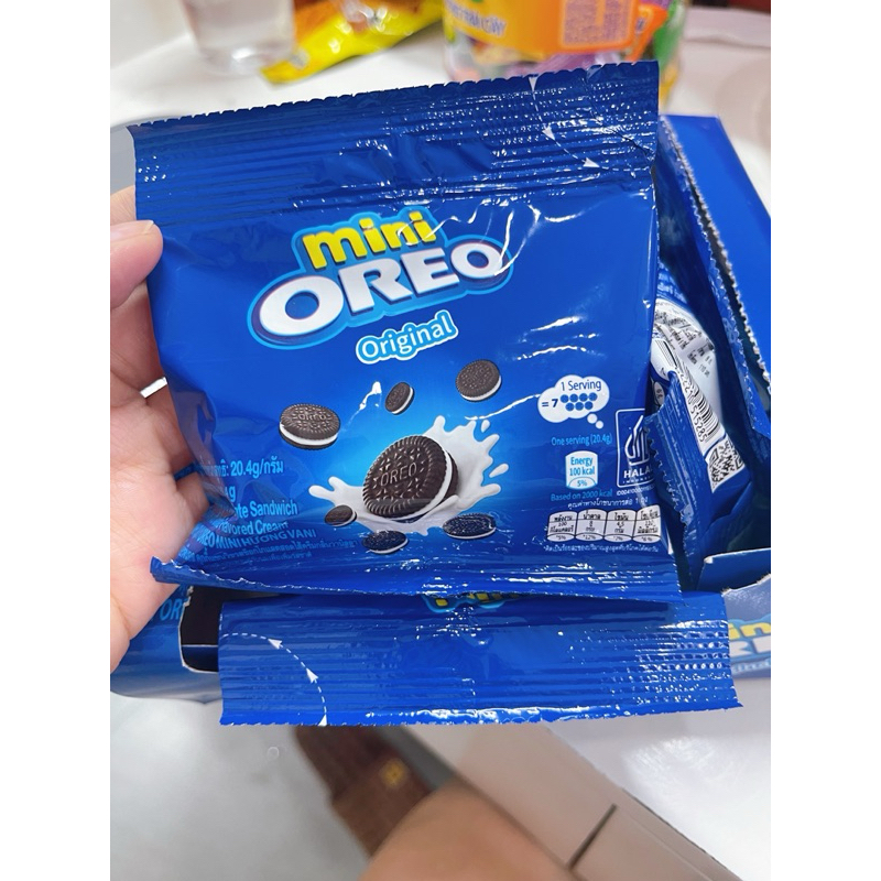 Bánh Quy OREO Mini Vị Vani, Socola Hộp 204g | Shopee Việt Nam