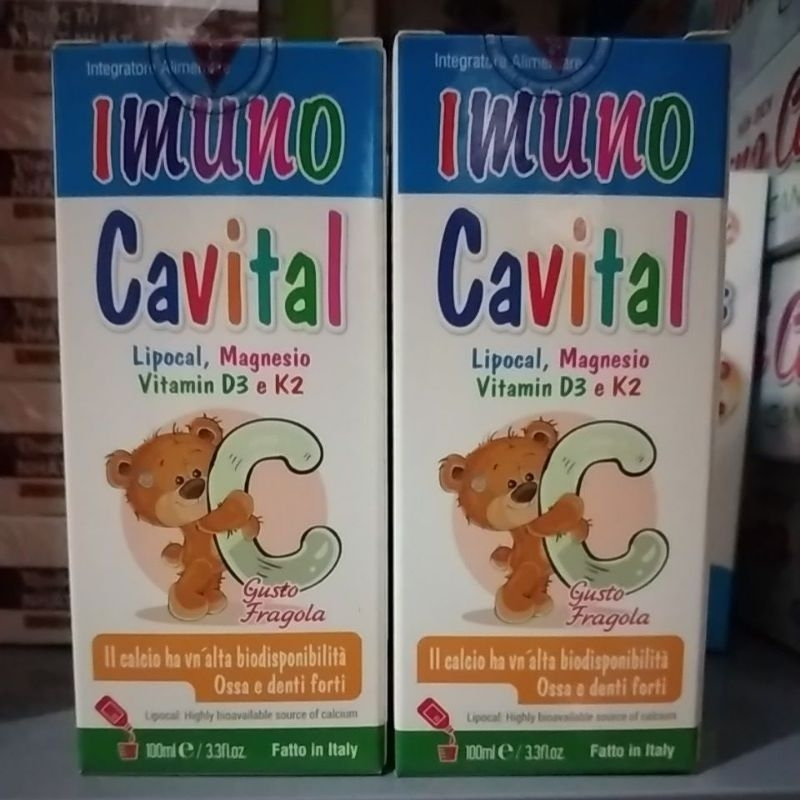 Imuno Cavital Bổ sung Canxi sinh học Lipocal , Magie, Vitamin D3 và K2 ...