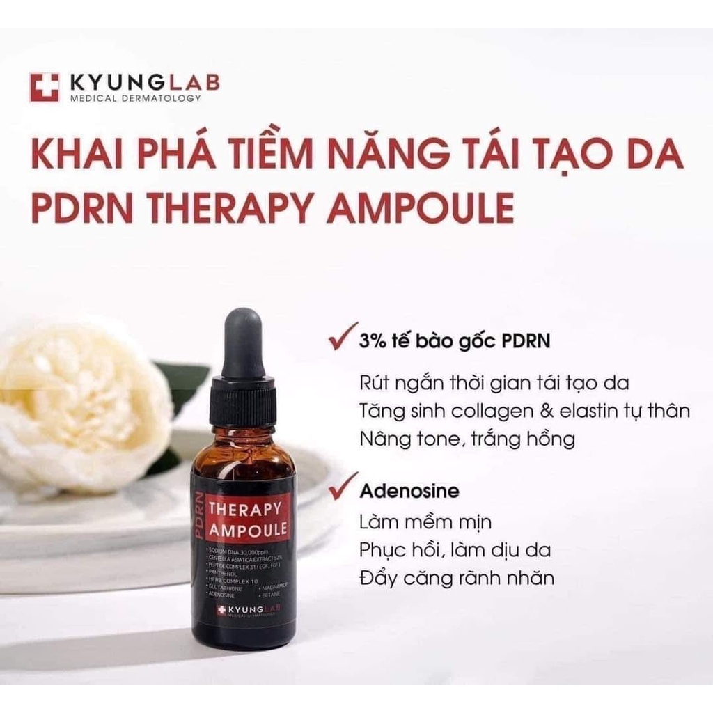 [KYUNG LAB] (Mẫu cũ TL) Serum tế bào gốc Kyung Lab PDRN Therapy Ampoule ...