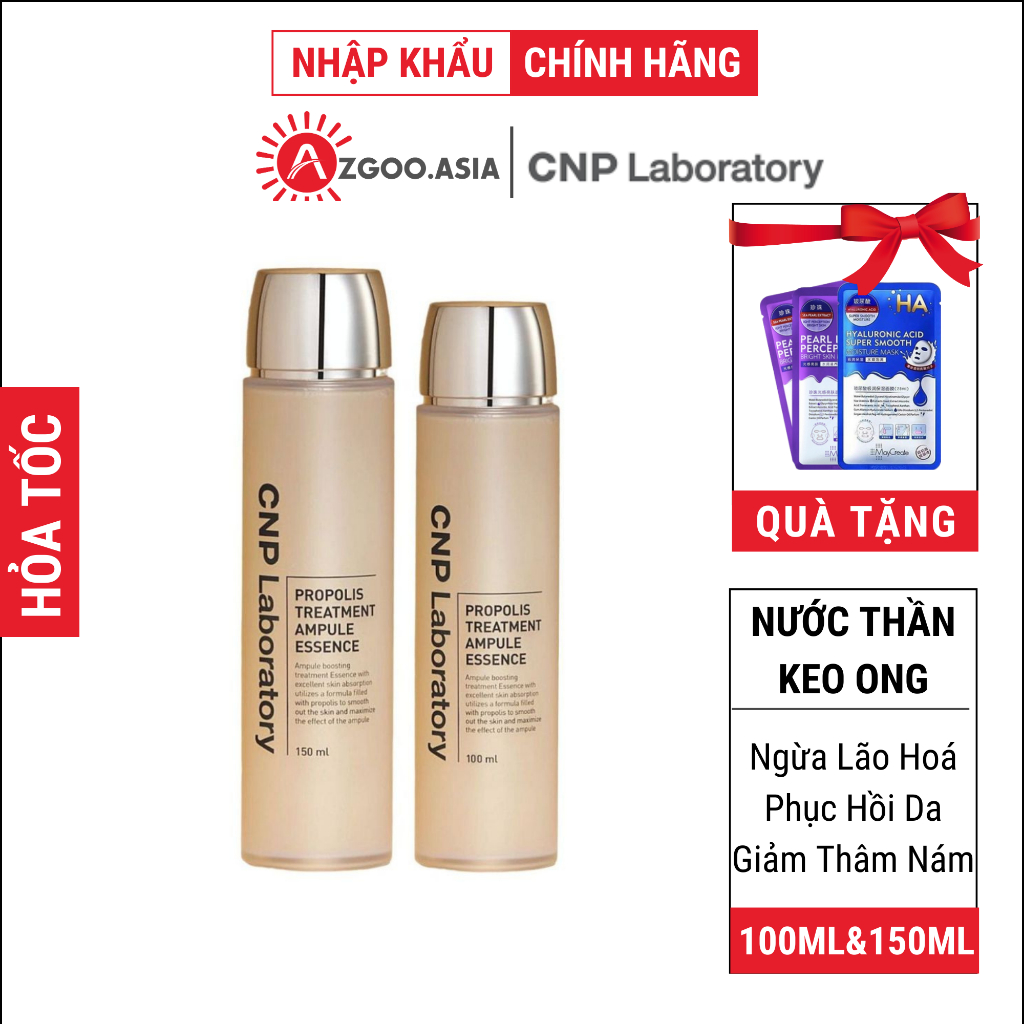 Nước Thần Toner Keo Ong CNP 100ml Ngừa Lão Hoá, Cấp Ẩm, Phục Hồi Da, Giảm Thâm Nám | Shopee Việt Nam