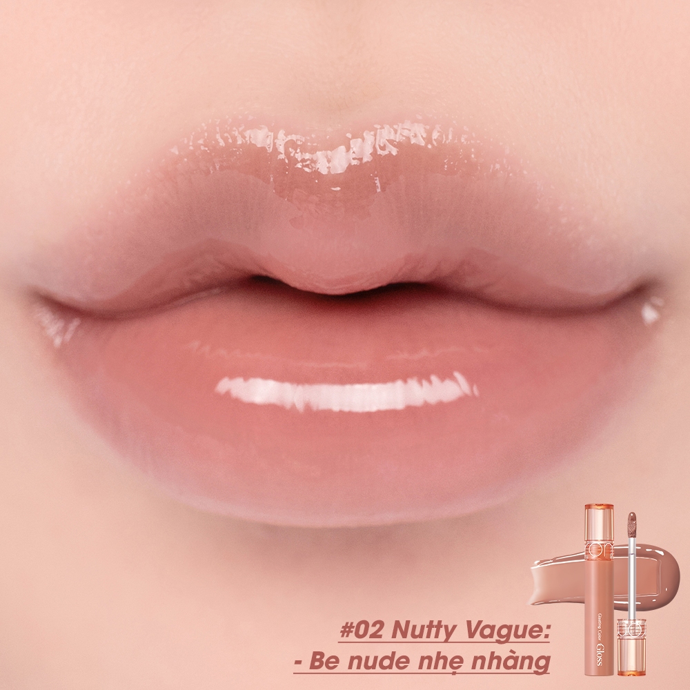 [new][color Gloss] Son Bóng Thuần Chay Cho Môi Căng Mọng Mềm Mịn