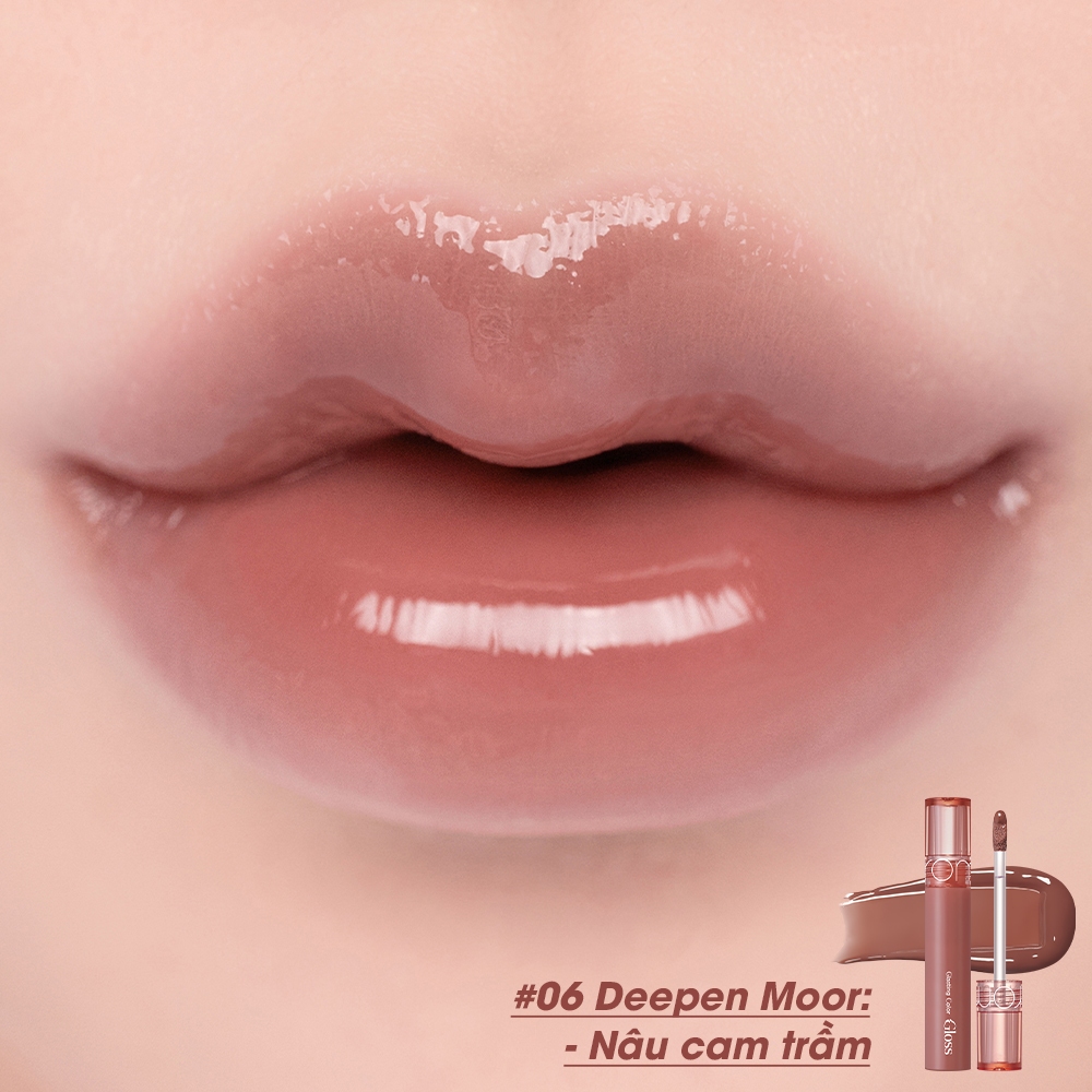[new][color Gloss] Son Bóng Thuần Chay Cho Môi Căng Mọng Mềm Mịn