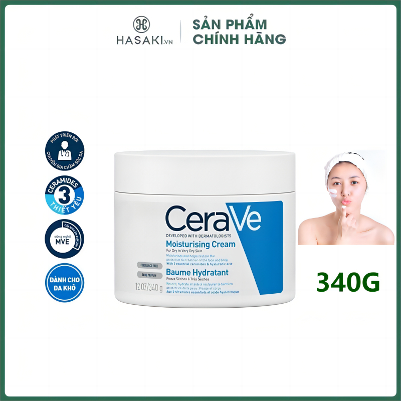Cerave Kem dưỡng ẩm toàn thân (cơ thể và da mặt) Cerave Moisturizing ...