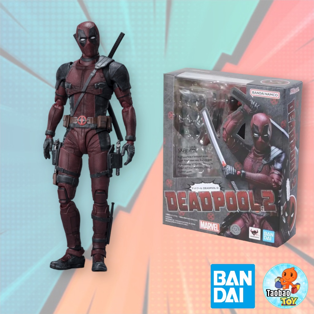(Có Sẵn-Hỏa Tốc)Mô Hình Nhân Vật SHF Deadpool 2 S.H.Figuarts Chính Hãng ...