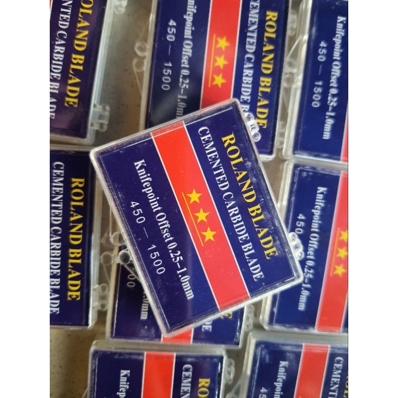 Dao cắt decal Zin theo máy chuẩn Roland tốt (1 hộp 3 con) | Shopee Việt Nam