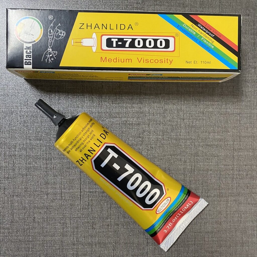 Keo Dán Màn Hình Điện Thoại Màu Đen T7000 15ml, 50ML, 110ML Khung Màn Hình LCD Keo Dán Sửa Chữa ...