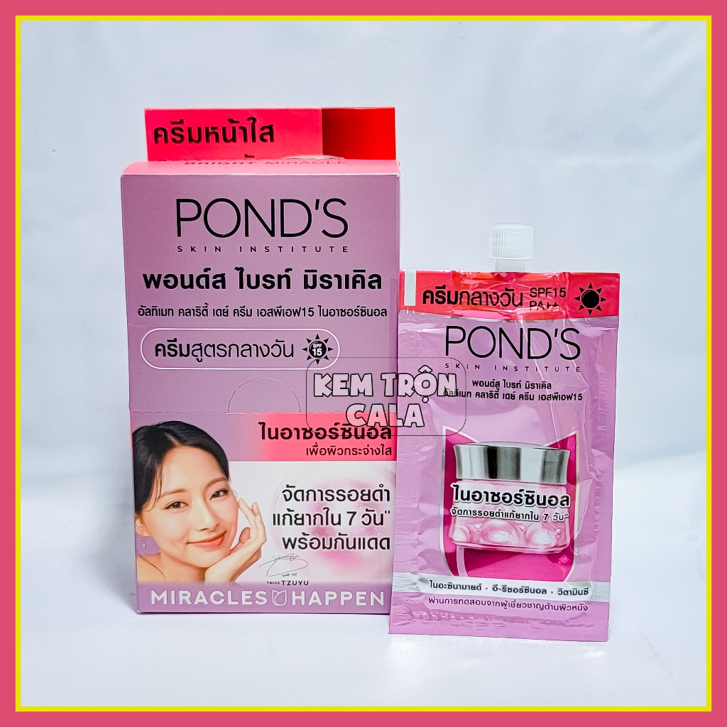 (Mới) Kem Pond's dưỡng da mặt hàng Thái Lan tuýp 6.5g | Shopee Việt Nam