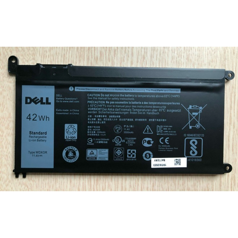 Pin Laptop Dell Inspiron 5567 - Hàng Zin - 42Wh - Bảo hành 06 Tháng ...