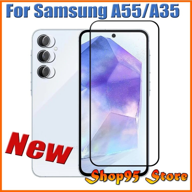Cường lực màn hình Full màn cho Samsung A35 5G / A55 5G M15 M55 chống ...