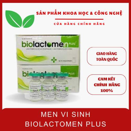 [CHÍNH HÃNG - HỘP 10 GÓI] Men vi sinh BioLactomen Plus - Giải pháp vượt ...
