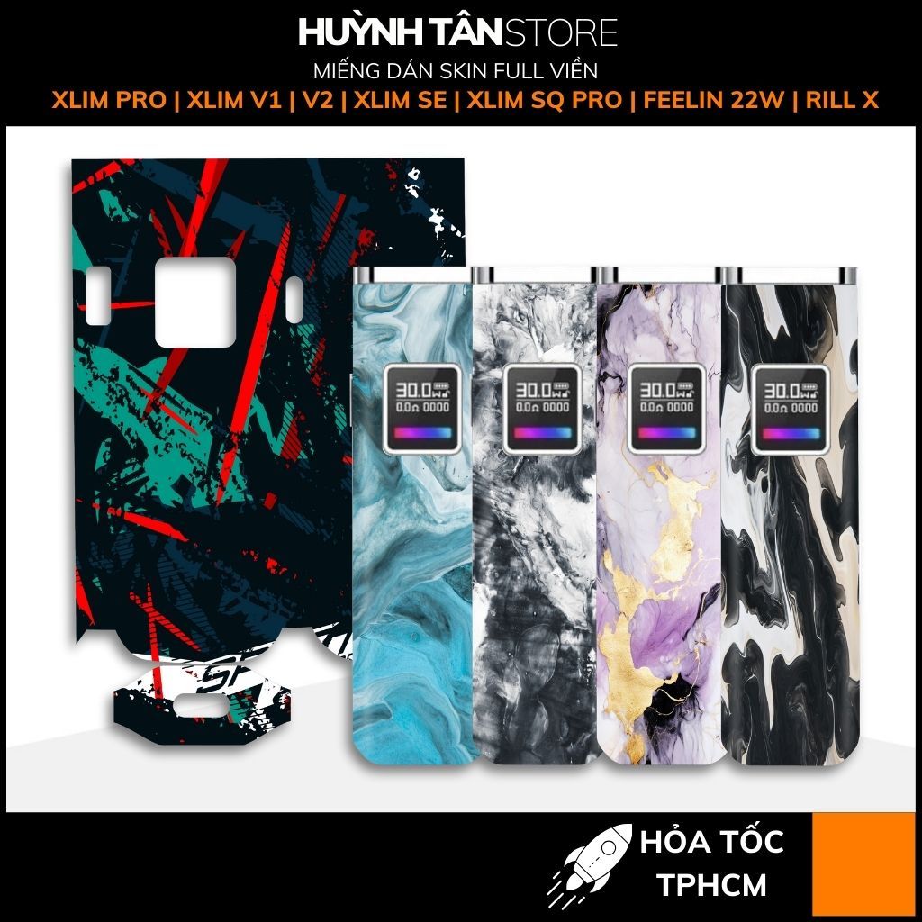 Miếng dán skin xlim pro x lim sq pro x-lim v2 xlim se rill x feelin in ...