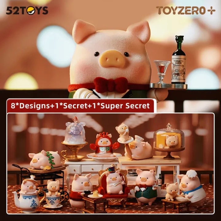 52Toys: LULU THE PIGGY Pigchelin Restaurant (Blind box set 8 hộp) | Shopee Việt Nam