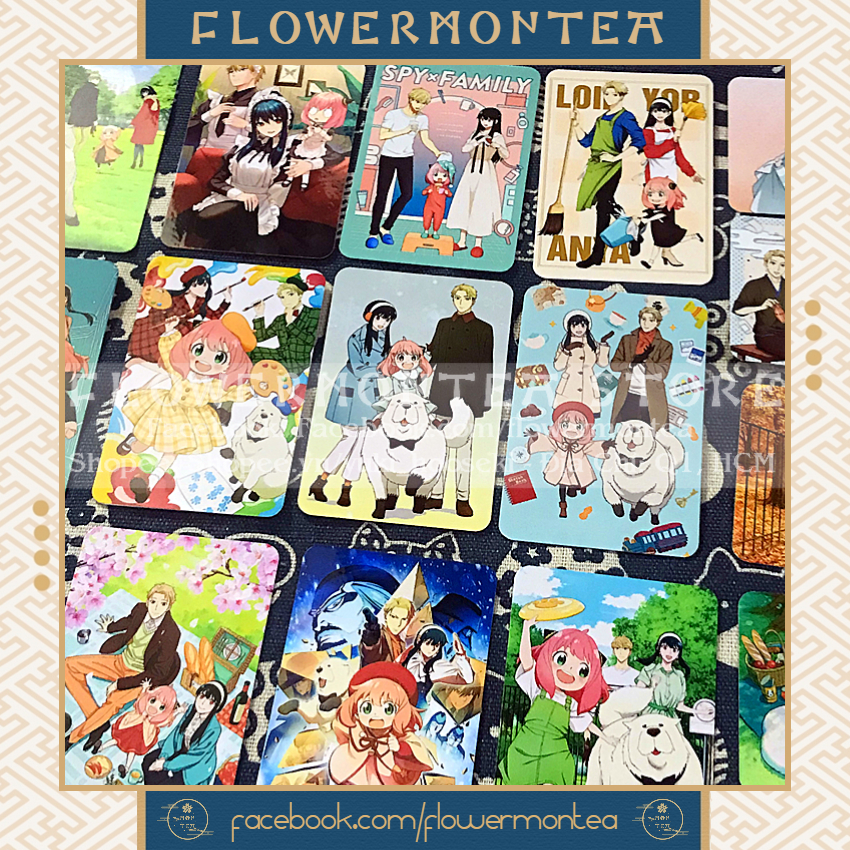 (01) Lẻ 1 Tấm Thẻ Hình | Card Hình Bo Góc - Spy X Family {Được Chọn Mẫu ...