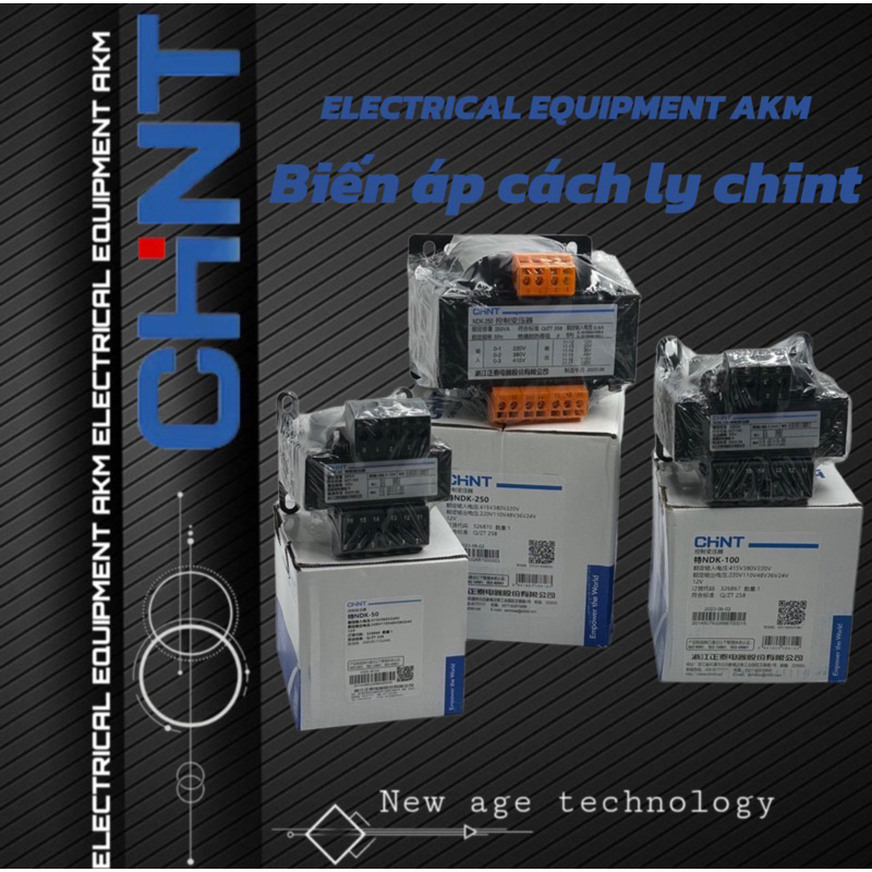Biến áp cách ly NDK CHINT 25-500VA | Shopee Việt Nam