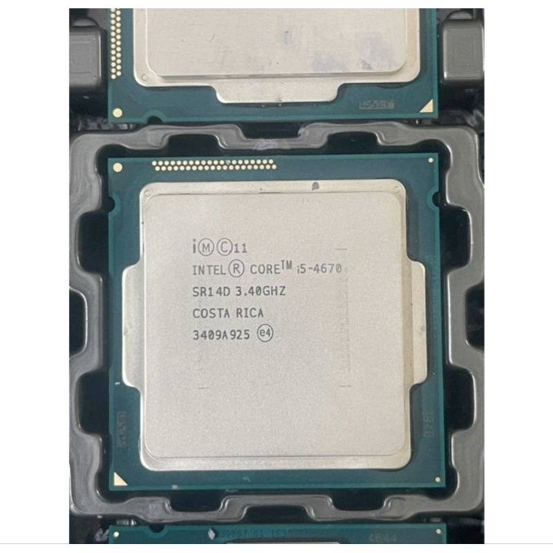 CPU- Bộ xử lý i5-4670 dùng cho main h81 b85 h87 z87 h97 z97 | Shopee ...