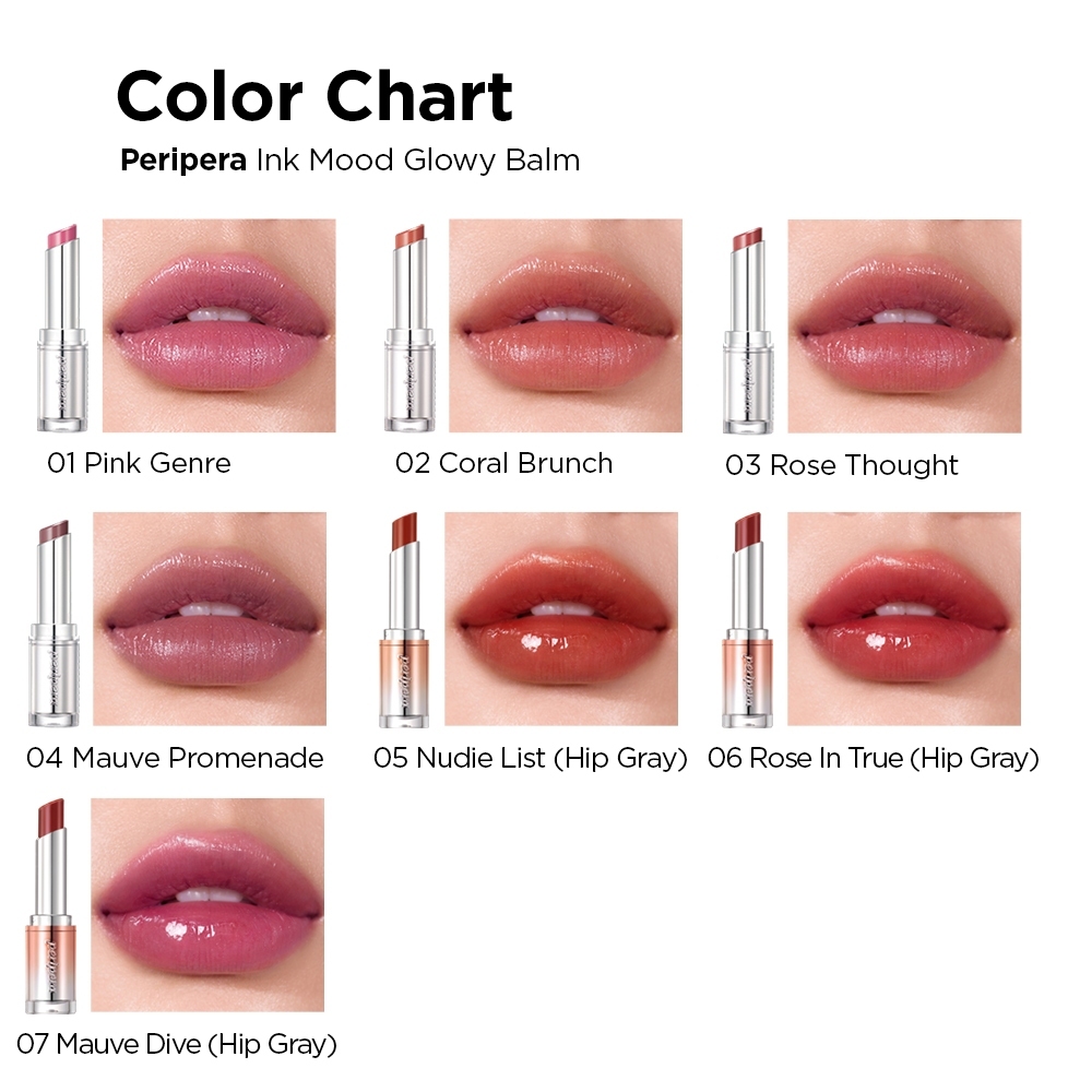 Son dưỡng môi PERIPERA Ink Mood Glowy Balm 3g | Shopee Việt Nam