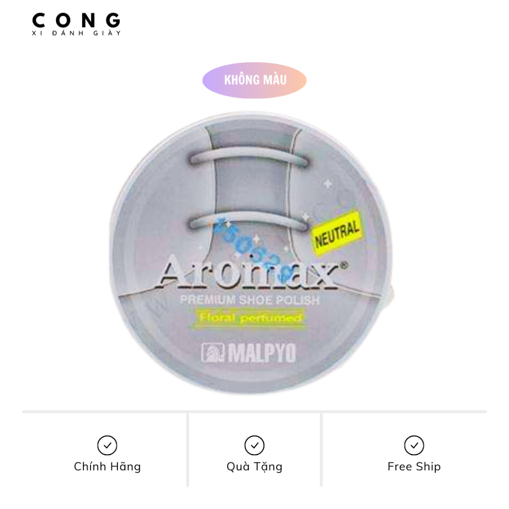 [Hàng Chính Hãng] Xi đánh giày Aromax, Sáp đánh giày, Xira "Không Màu ...