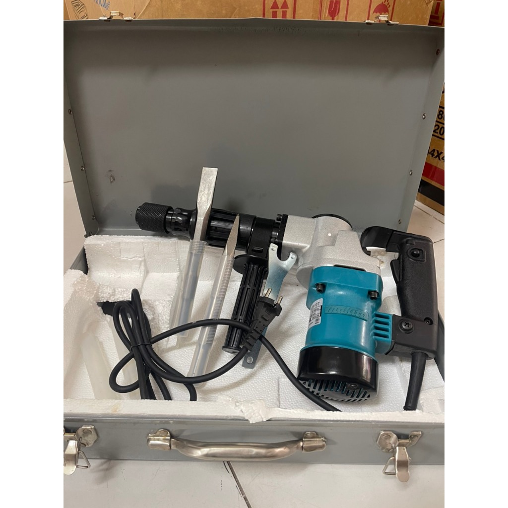 MÁY ĐỤC BÊ TÔNG MAKITA-HM0810 Mũi 17MM - 1200W - 100% Dây đồng chịu nhiệt độ cao tặng mũi nhọn ...