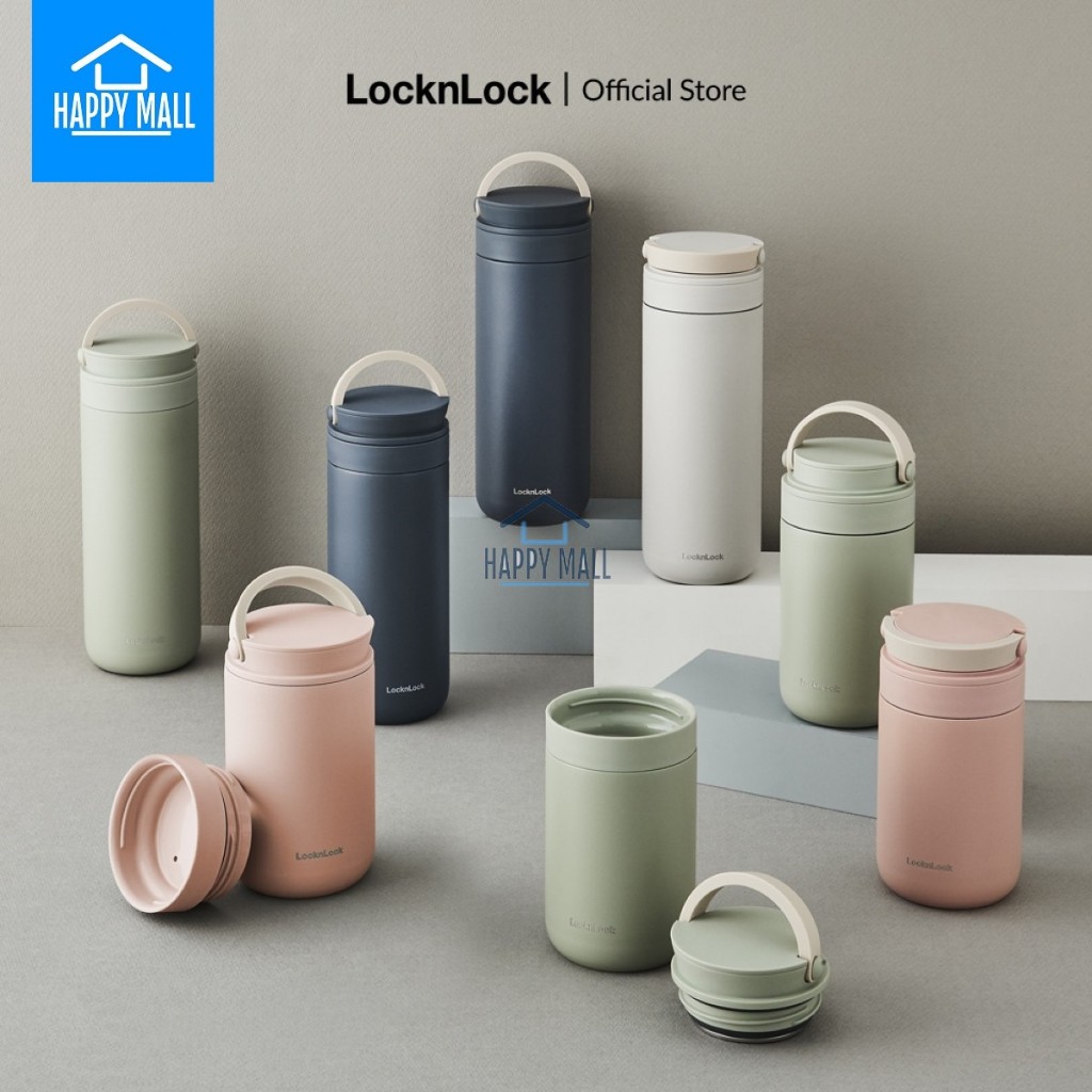 Bình giữ nhiệt LocknLock nhỏ gọn có quai xách Metro Two Way Tumbler ...