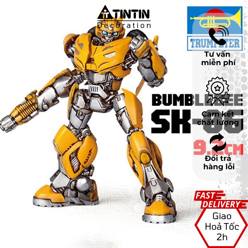 Mô hình Lắp Ráp Transformers BumbleBee B127 SK06 Decor Bàn, Quà Tặng ...